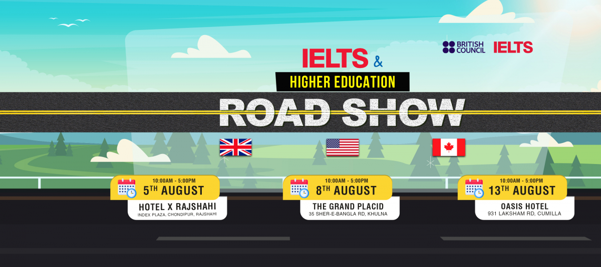 IELTS AND HIGHER EDUCATION ROADSHOW 2023